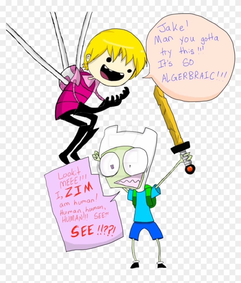 Invader Finn And Zim The Human By Emerymunro - Invader Zim Human Gir ...