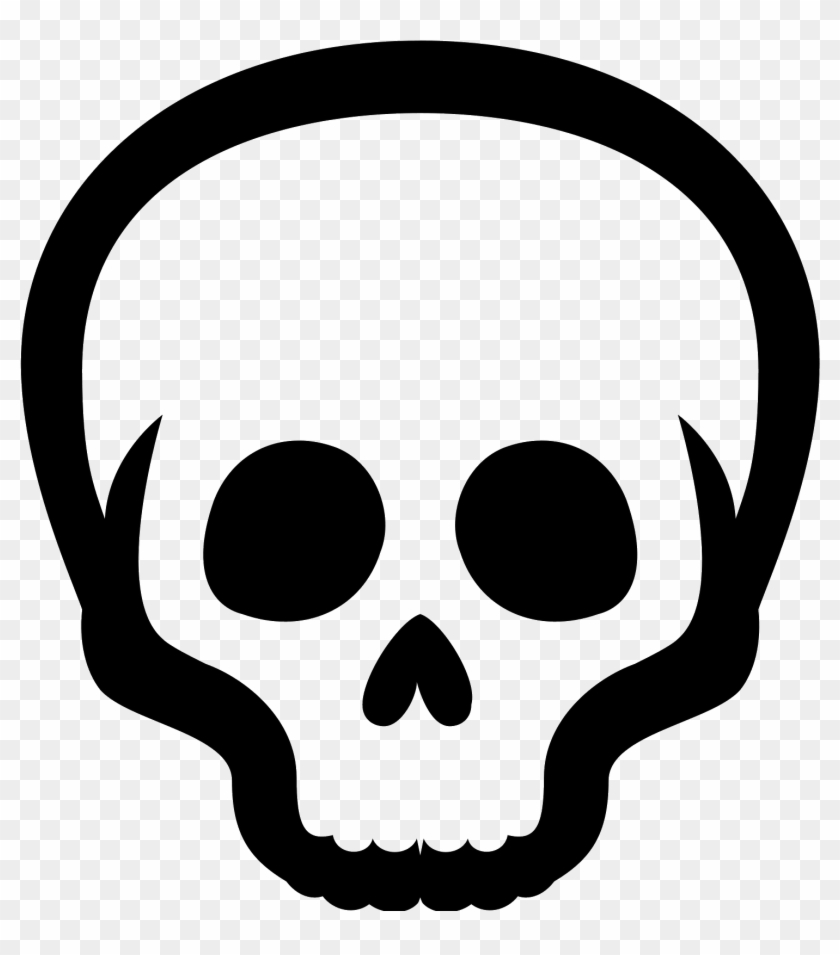 An Empty Skull, Mandible Missing - Skull Icon - Full Size PNG Clipart ...