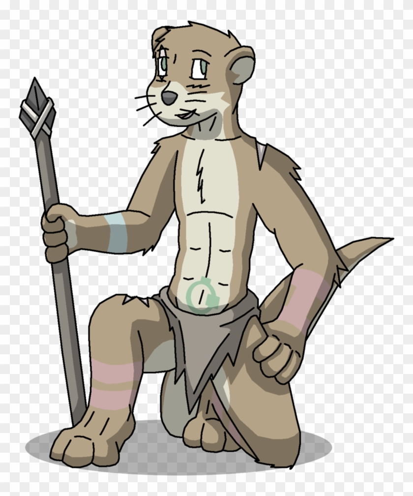 Tribal Otter By Weazel75 - Cartoon - Free Transparent PNG Clipart ...