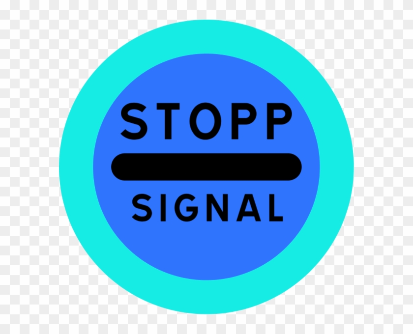 Stop Sign Clip Art Open - Circle - Full Size PNG Clipart Images Download