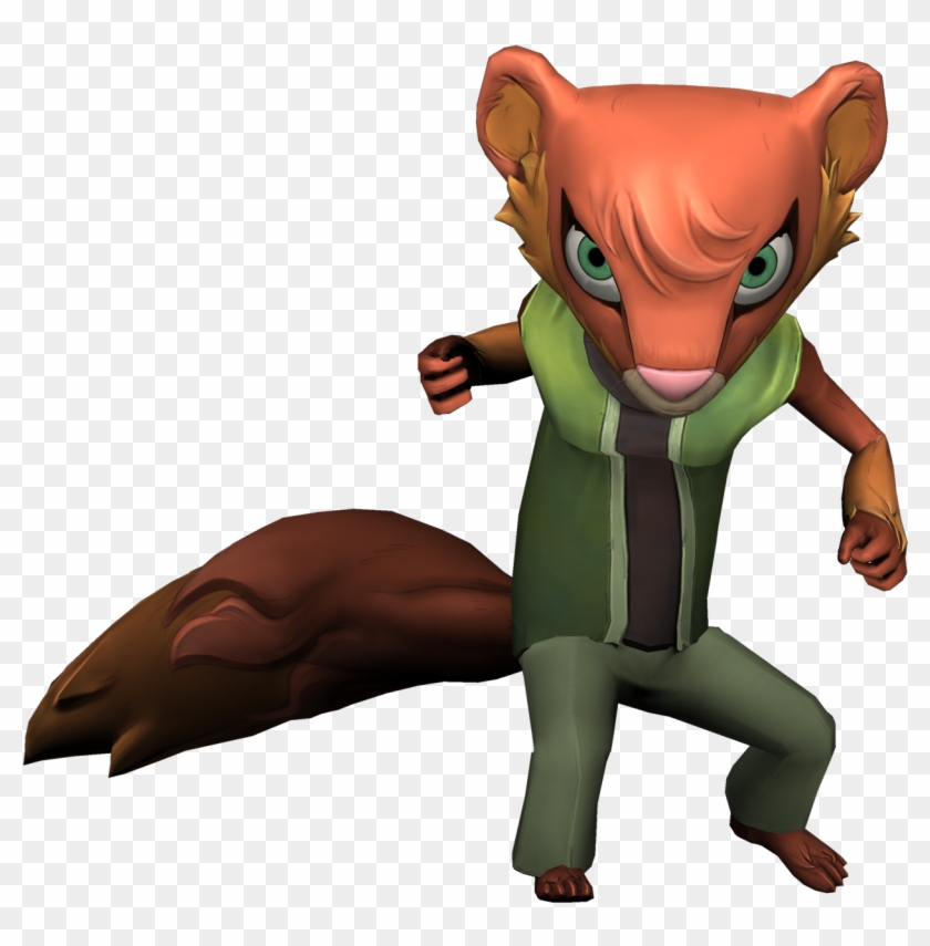 Weasel Lady Action 0237 2000 - Cartoon - Full Size PNG Clipart Images ...