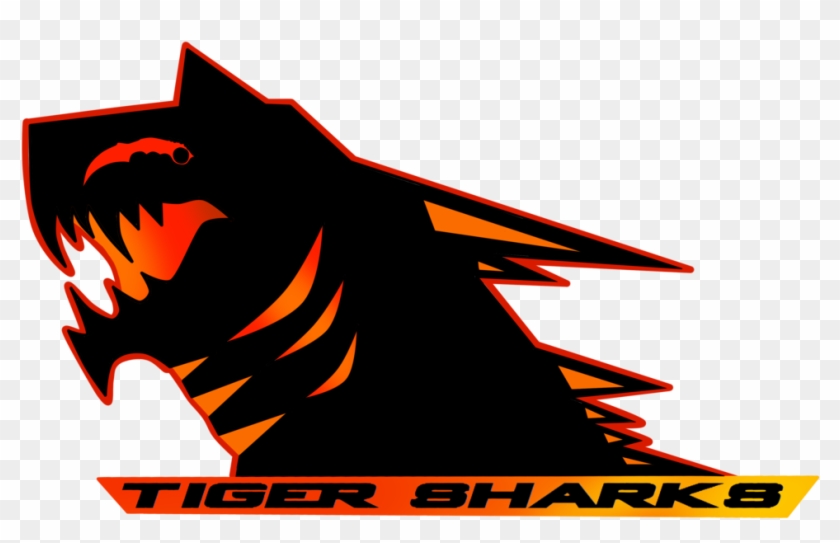 Tiger Sharks Logo By Emeraldthunderbr - Tiger Shark - Full Size PNG ...