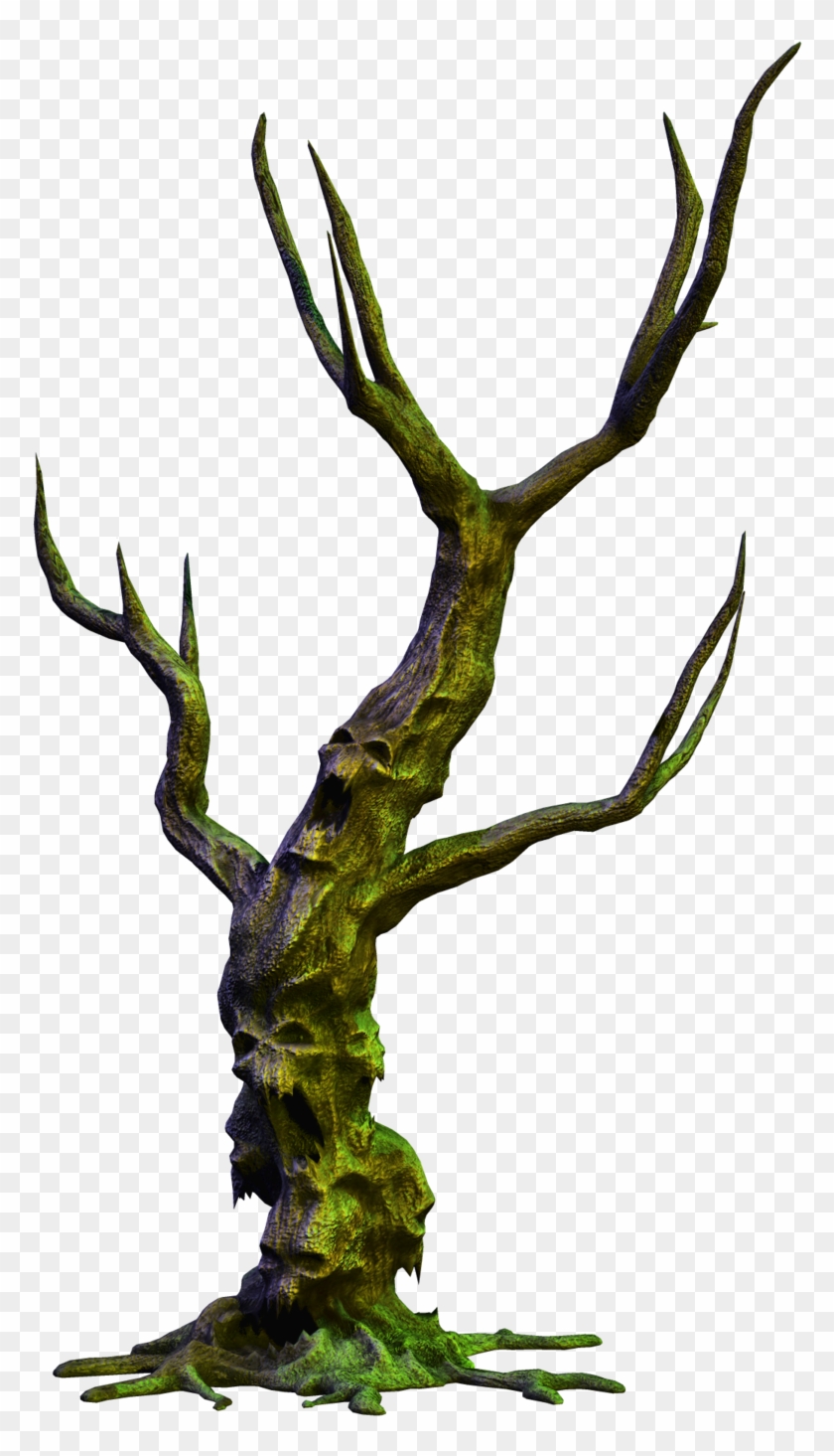 Spooky Tree 05 Png Stock By Roy3d - Scary Tree Png - Full Size PNG ...
