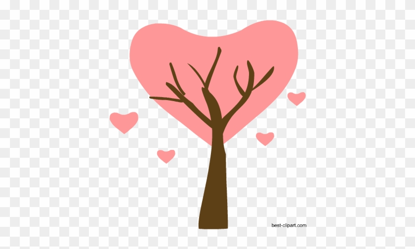 Heart Shaped Tree, Free Png Clip Art - Clip Art - Full Size PNG Clipart ...