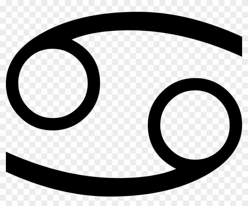 Free Vector Zodiac Cancer Clip Art - Cancer Symbol Png - Full Size PNG ...