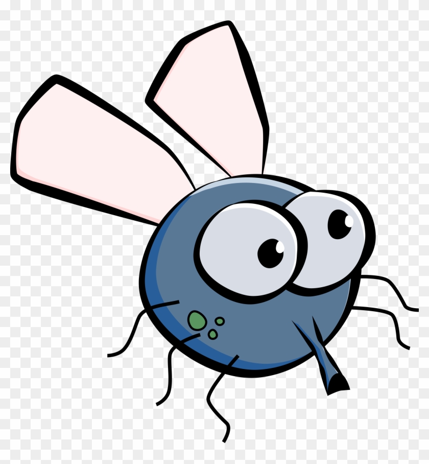 Free Cartoon Fly - Cartoon Fly - Full Size PNG Clipart Images Download
