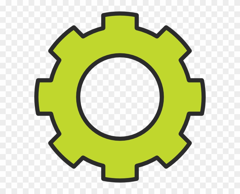 Gear Green Cog Clip Art At Clker - Cog Clipart - Full Size PNG Clipart ...
