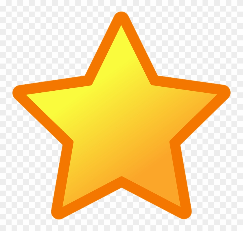 Black, Flat, Icon, Large, One, Blue, Small - Cartoon Stars - Full Size ...