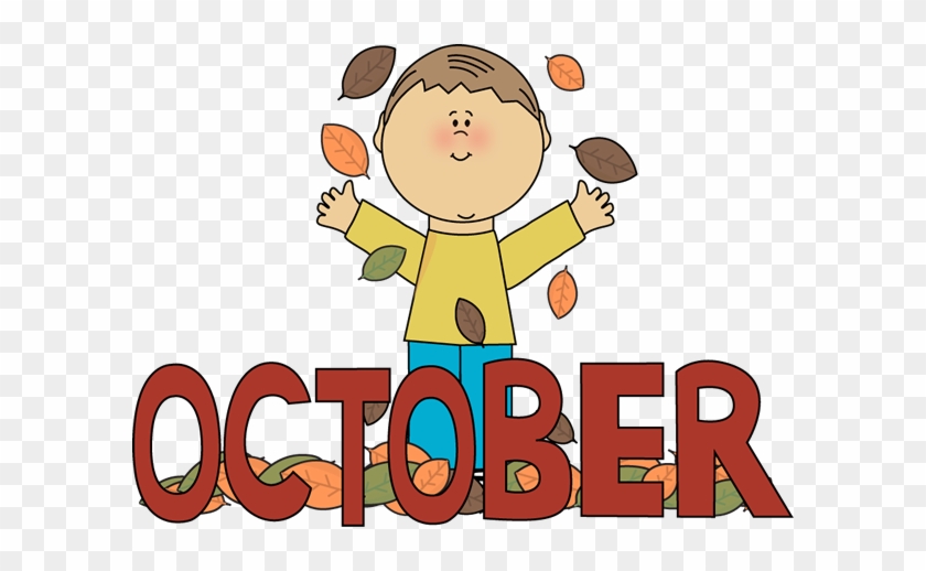 Free October Clip Art - Months Of The Year October - Full Size PNG ...