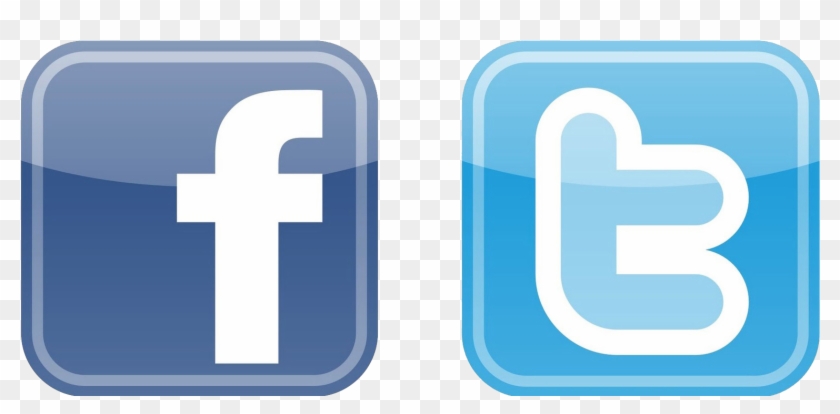 Twitter Facebook Icon Vector - Full Size PNG Clipart Images Download