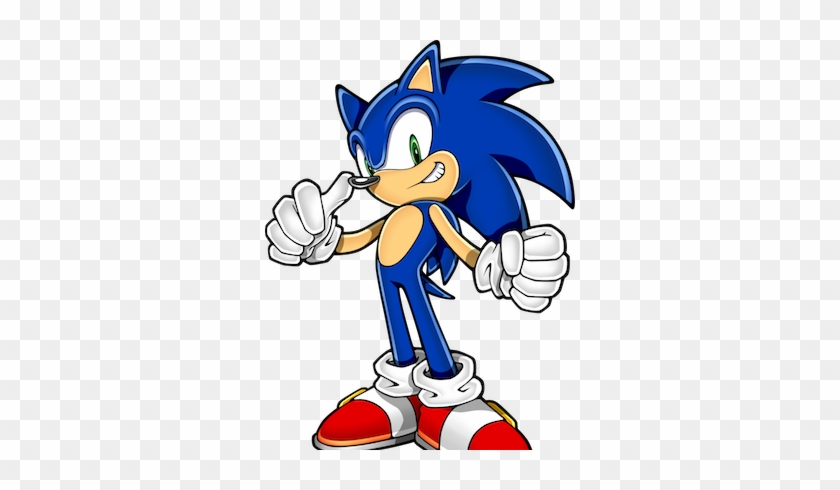 Sonic The Hedgehog Clipart Retro - Sonic The Hedgehog Thumbs Up - Full ...