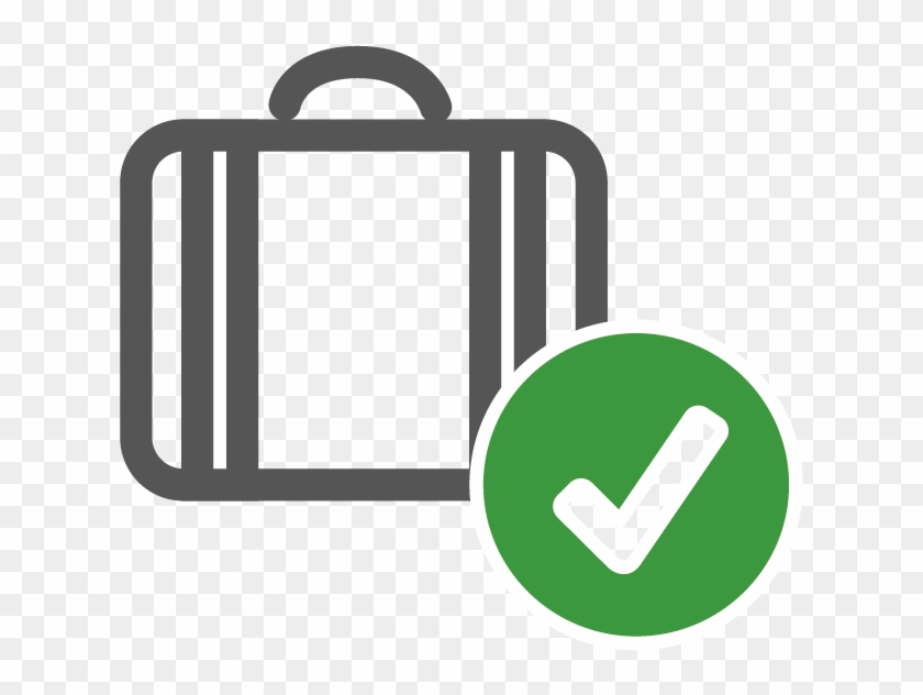 Acceptable Luggage - Sign - Full Size PNG Clipart Images Download