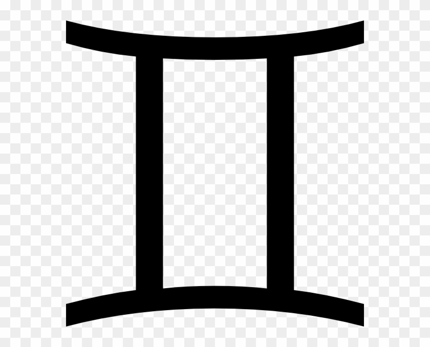 Free Vector Zodiac Gemini Clip Art - Gemini Symbol - Full Size PNG ...