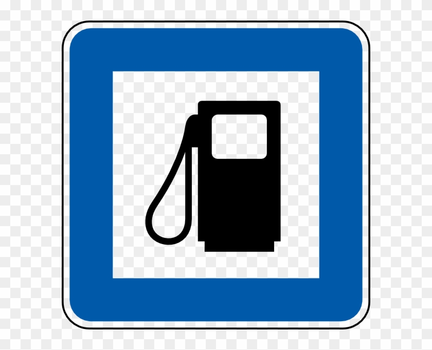 Petrol Pump Traffic Sign - Full Size PNG Clipart Images Download