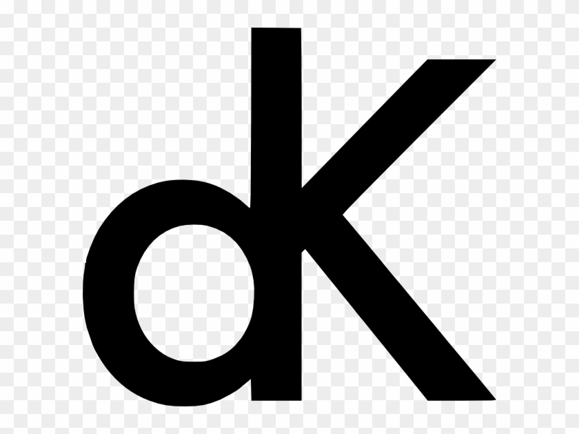 Dk Logo Initials Only - Logo Of Letter Dk - Full Size PNG Clipart ...