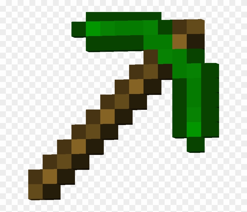 Pickaxe Skin Search - Minecraft Diamond Pickaxe - Full Size PNG Clipart ...