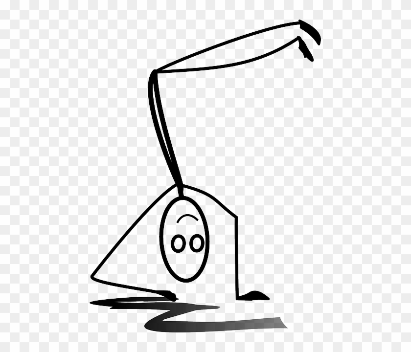 Gymnastics, Handstand, Dance, Dancing, Hip-hop - Handstand Stick Figure ...