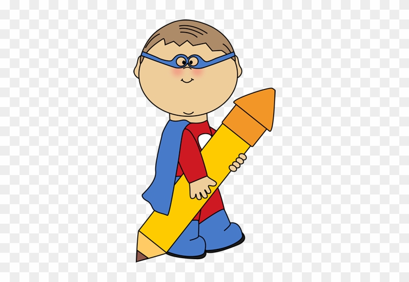 Superhero Student Clipart - Full Size PNG Clipart Images Download