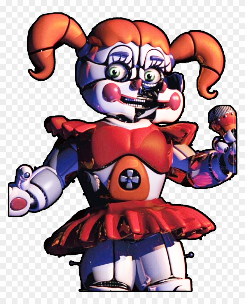 Circus Baby By Onefaz - Digital Art - Full Size PNG Clipart Images Download