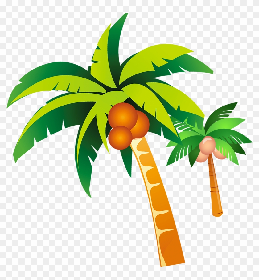 Summer Clip Art - Coconut Tree Clip Art - Full Size PNG Clipart Images ...