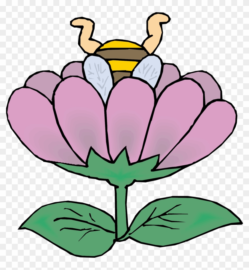 Honey Bee Animation Flower - Bee And Flower Animation - Full Size PNG ...