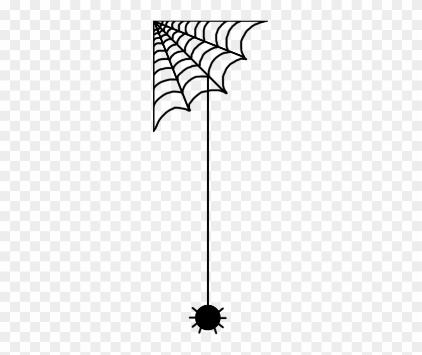 Transparent Spider & Web - Transparent Spider & Web - Full Size PNG ...