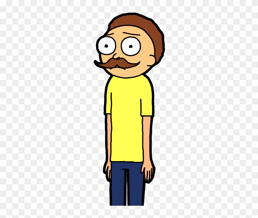 Mustache Morty - Pocket Mortys Morty Normal - Full Size PNG Clipart ...