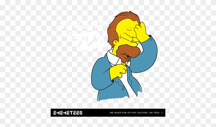 Vincent Van D'oh Vincent Van D'oh - Cartoon - Free Transparent PNG ...