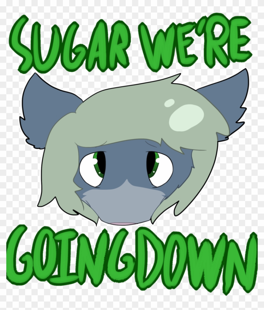 Sugar We're Going Down By - Cartoon - Free Transparent PNG Clipart ...