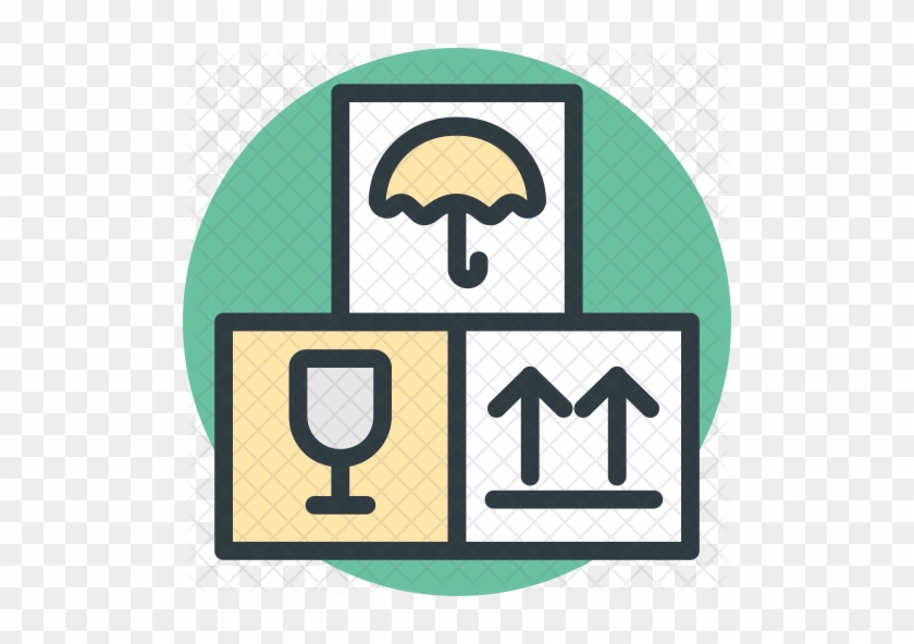 Fragile Icon - Illustration - Free Transparent PNG Clipart Images Download