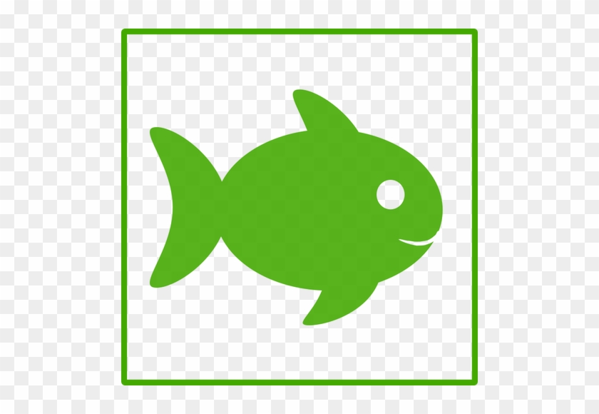 Marine Fish Clipart Small Fish - Green Fish Icon - Full Size PNG ...