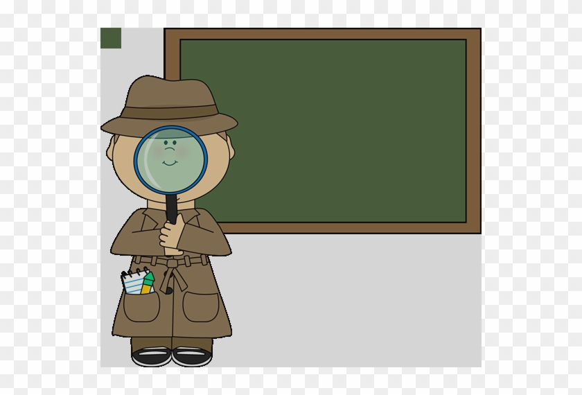 Detective Clip Art Detective Clipart No Background - Magnifying Glass ...