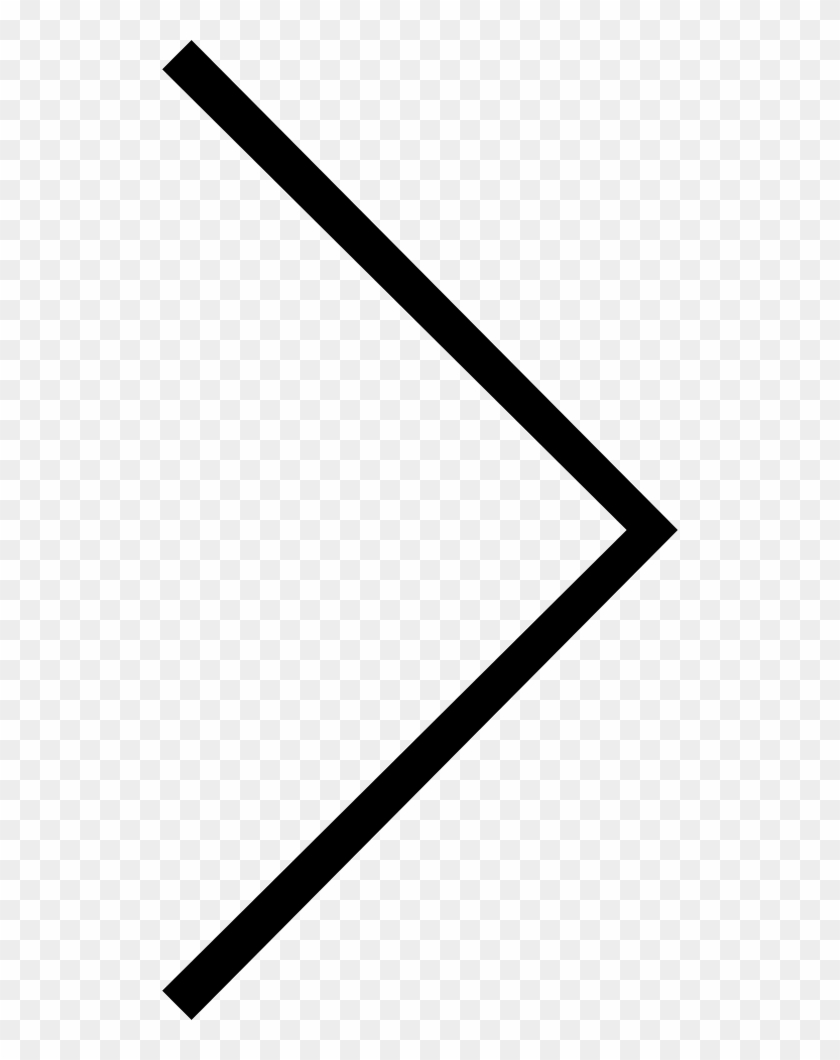 Essential Light Chevron Right Comments - Chevron Right Thin Png - Full ...