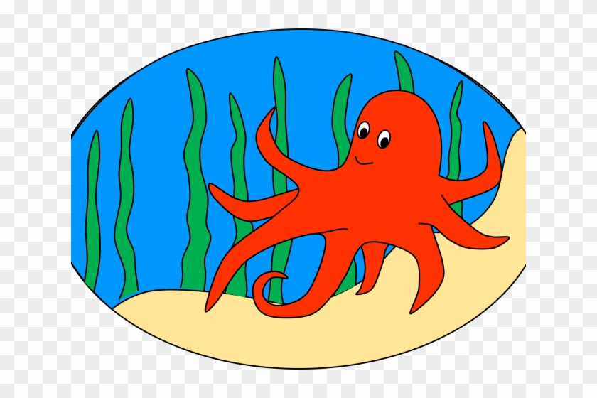 Ocean Clipart Octopus - Clip Art - Full Size PNG Clipart Images Download