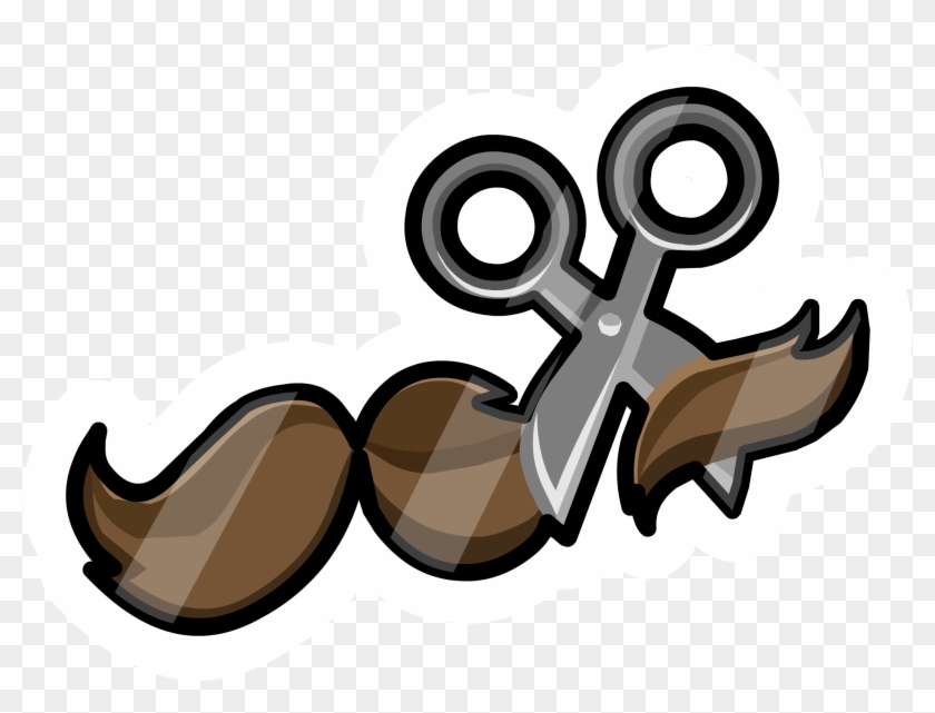 Mustache Pin Icon - Pin - Free Transparent PNG Clipart Images Download