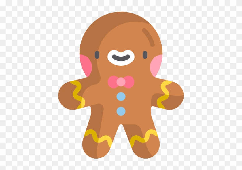 Gingerbread Man Free Icon - Gingerbread Man Free Icon - Free ...