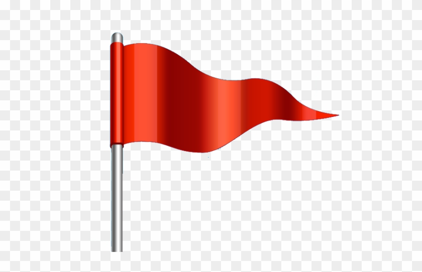 Workplace - Red Flag Icon - Full Size PNG Clipart Images Download