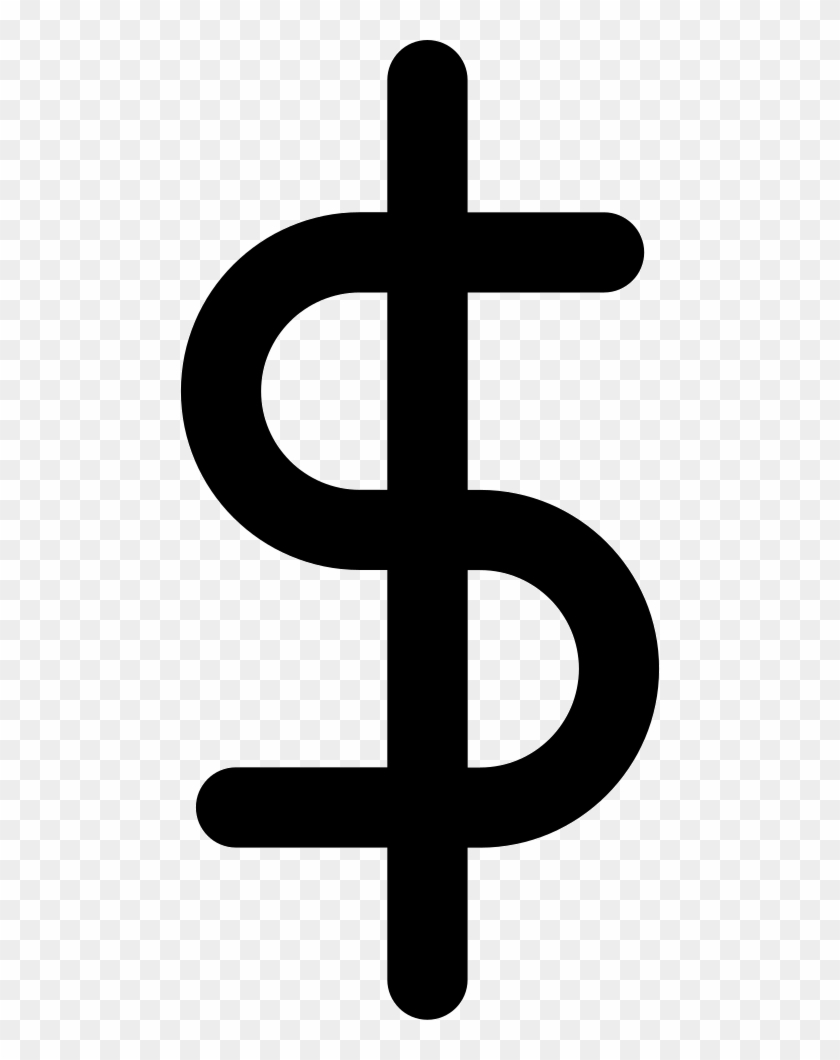 Dollar Symbol Of Currency Comments - Cross - Full Size PNG Clipart ...
