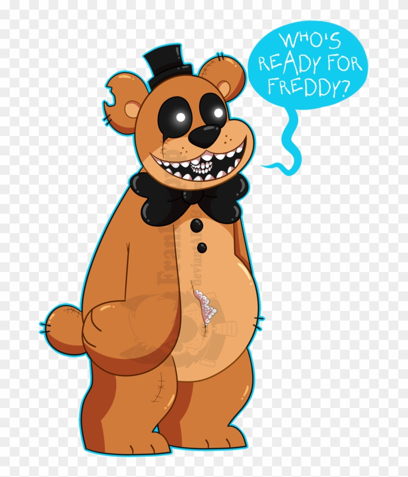 Who's Ready For Freddy By Frankenpup - Cartoon - Full Size PNG Clipart ...