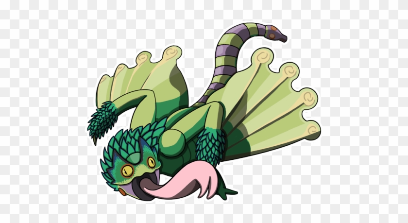 Pukei-pukei - Monster Hunter World Pukei Pukei Арт - Full Size PNG ...
