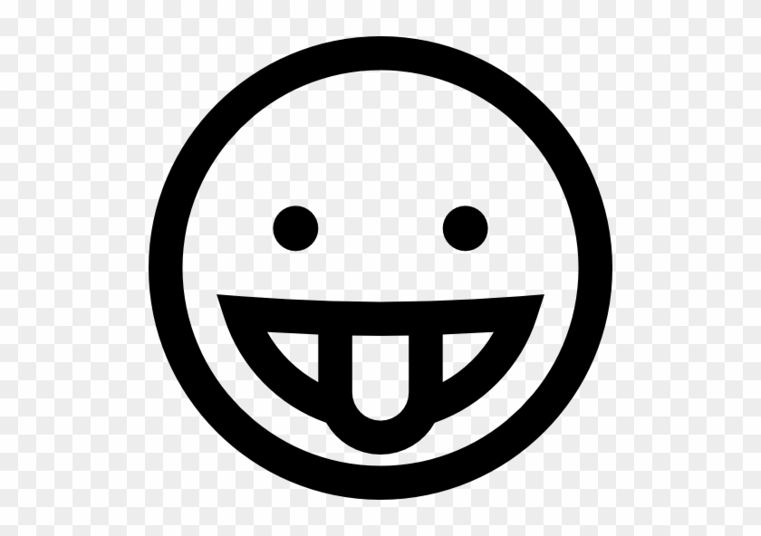 Smiley Emoticon Emoji Wink Computer Icons - Emoji Funny Black And White ...