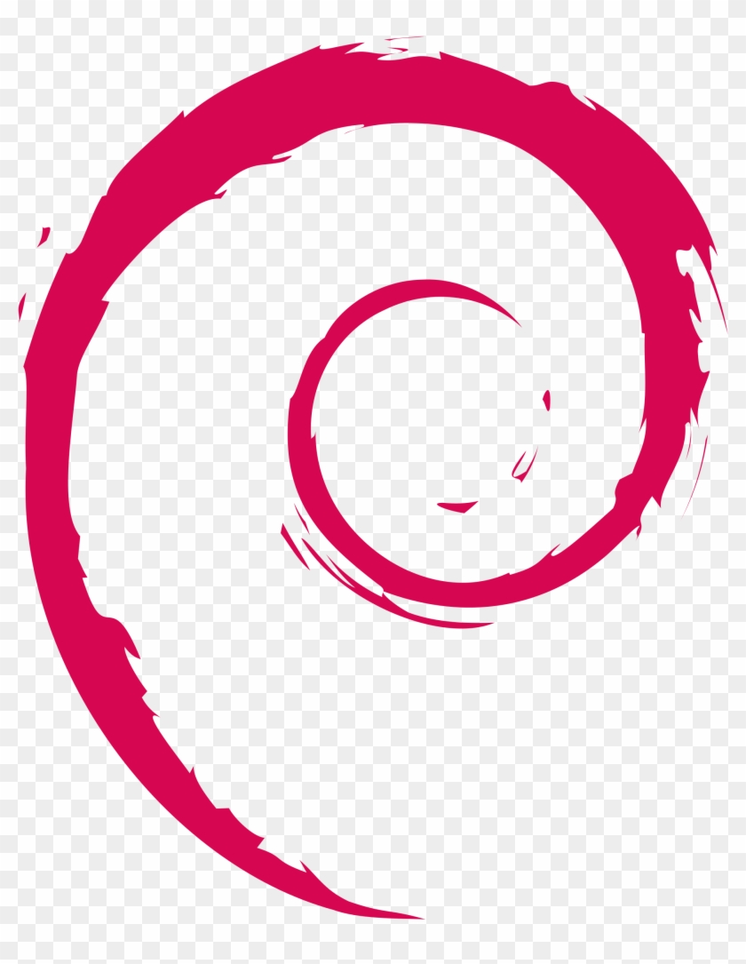 Open - Debian Logo Svg - Full Size PNG Clipart Images Download