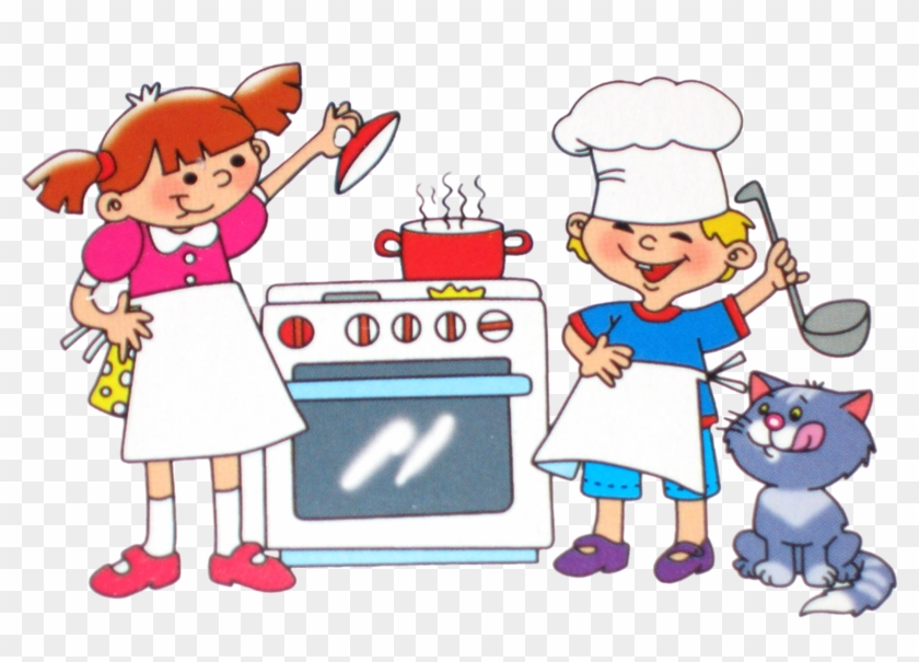 Child Cooking Clip Art - Cartoon - Free Transparent PNG Clipart Images ...