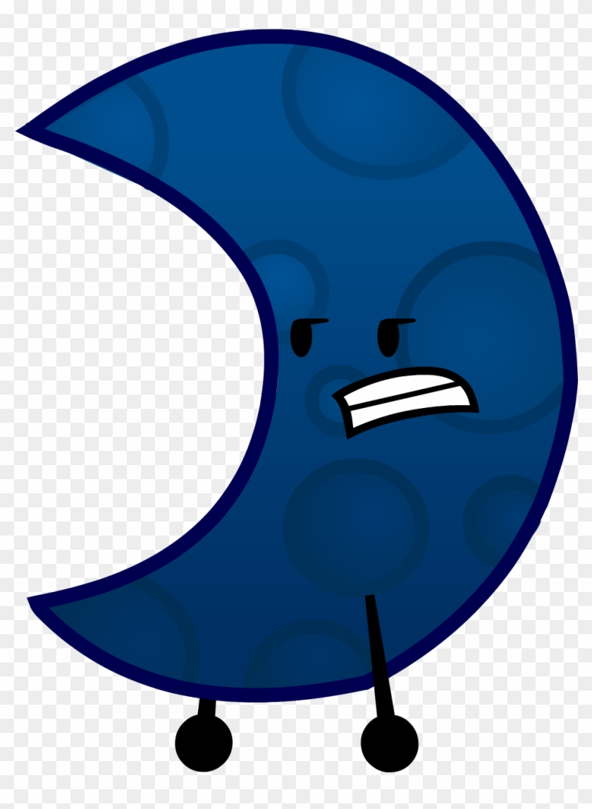 Full Moon Clip Art - Bfdi Moon - Full Size PNG Clipart Images Download