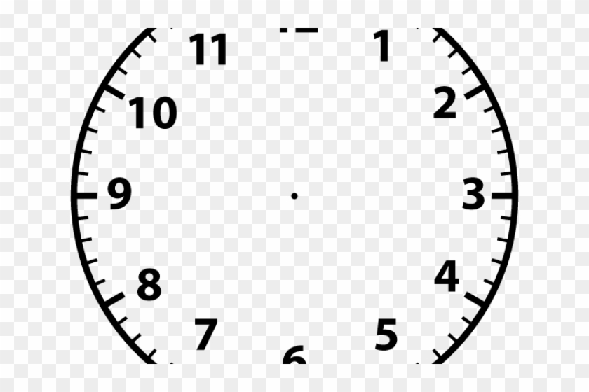Blank Clock Face Blank Analog Clock Face Free Transparent PNG