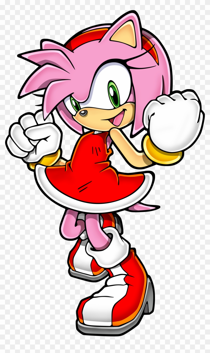 Gallery Of Characters Edit - Amy Rose - Full Size PNG Clipart Images ...