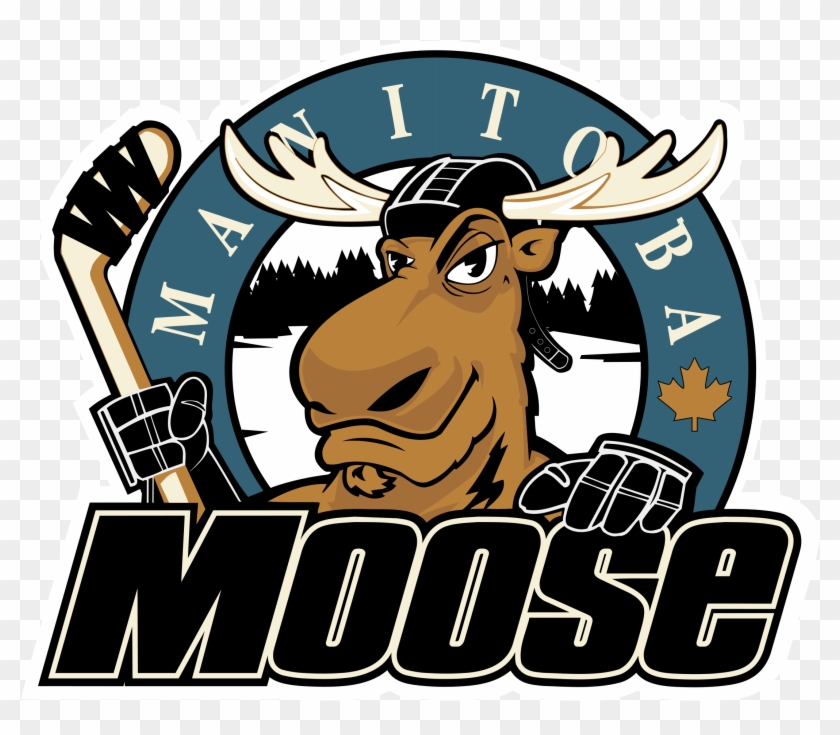 Manitoba Moose Logo Png Transparent - Manitoba Moose - Full Size PNG ...