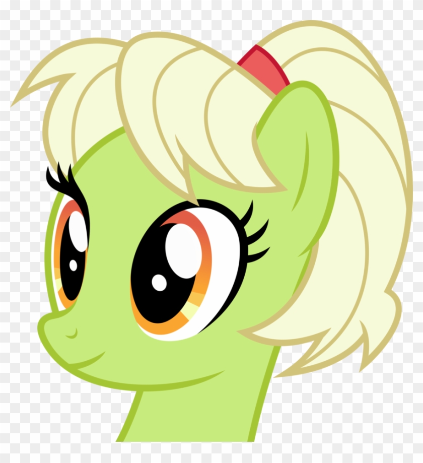 Mlp Fim Younger Granny Smith Vector By Luckreza8 - Cartoon - Free Transparent PNG Clipart Images ...