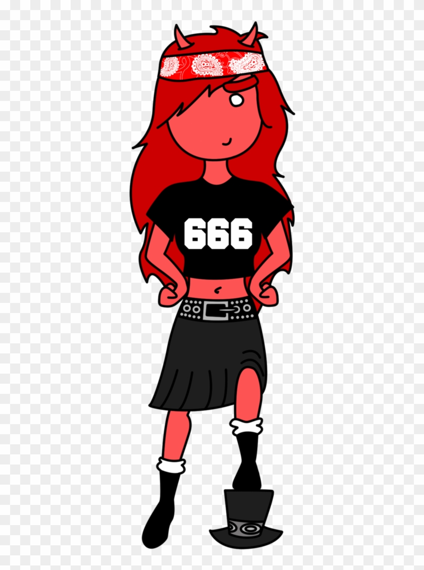 Axl Rose By Welcometothe - Cartoon - Free Transparent PNG Clipart ...