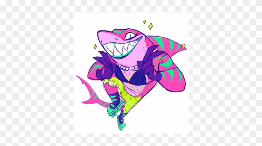 Street Sharks Roxie - Free Transparent PNG Clipart Images Download